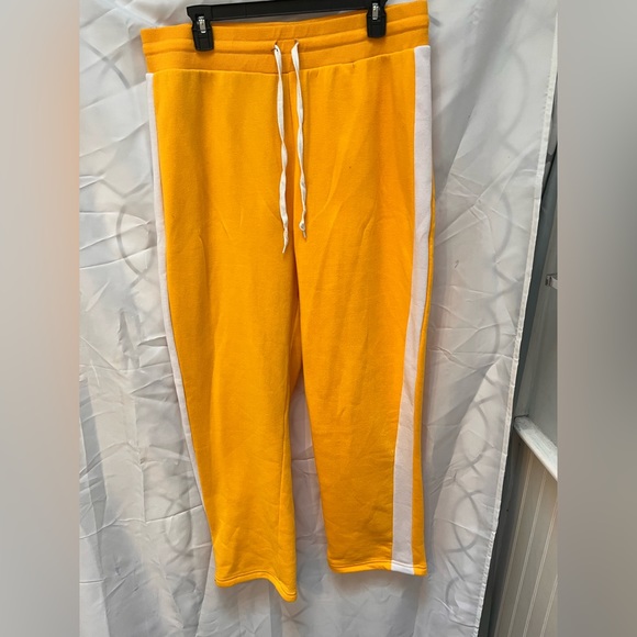 Pants & Jumpsuits | Yellow Sweat Pants | Poshmark